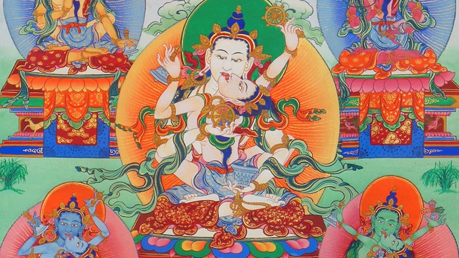 The Dance Of Sacred Union - Tara Mandala