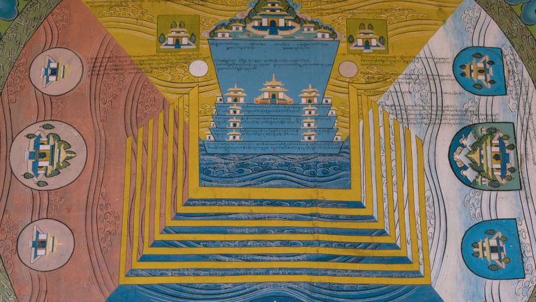 The Five Buddha Families in the Mandala - Tara Mandala